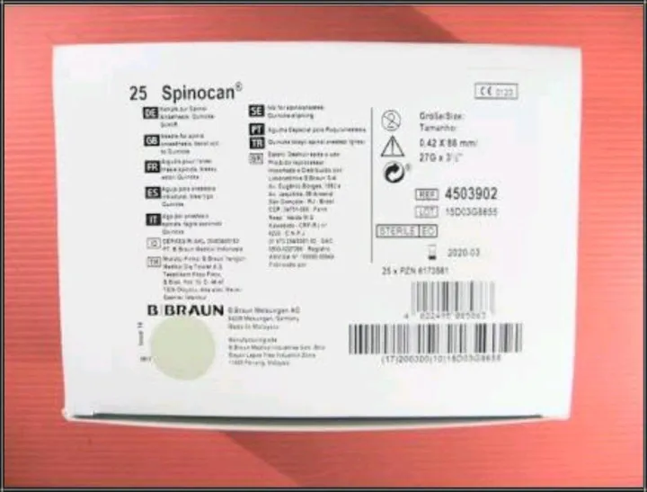 Spinocan G27 B Braun | Lazada