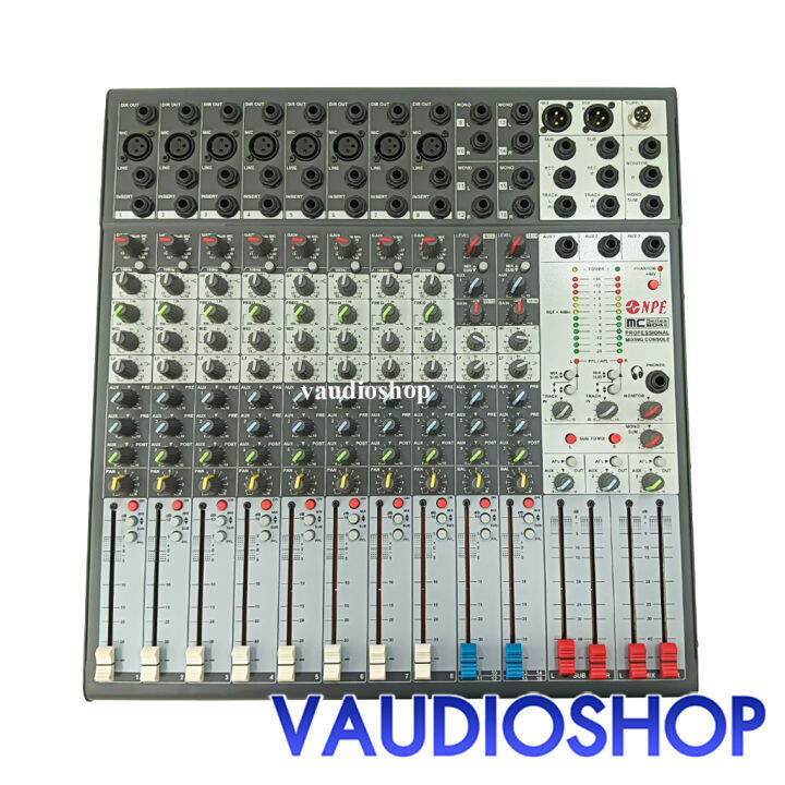 ลดล้างสต๊อก NPE MC-804 II MIXER 8 channel มิกเซอร์ 8 แชนแนล เอ็นพีอี ...