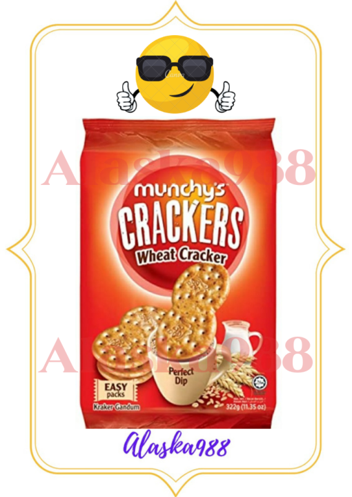 MUNCHY'S WHEAT CRACKERS - BISKUIT MUNCHYS KRAKER GANDUM | Lazada Indonesia