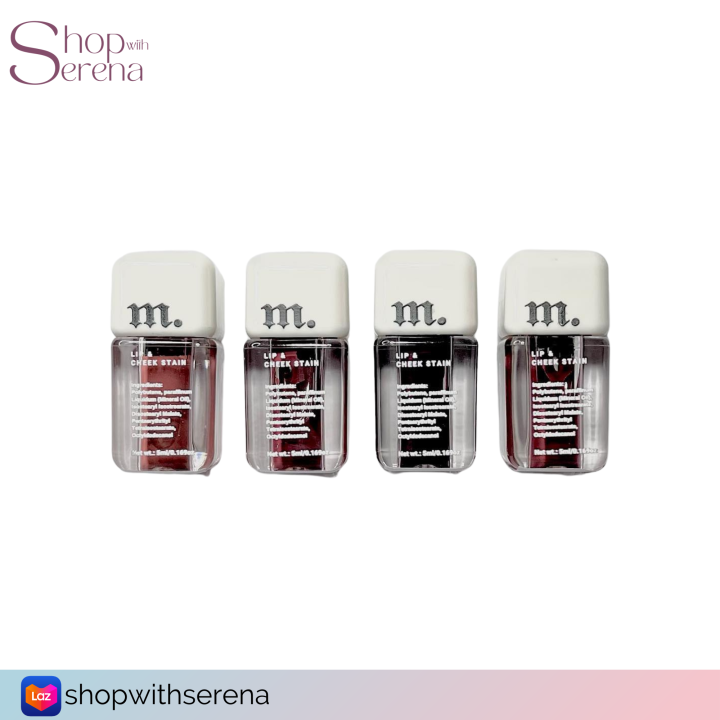 Mondaze Ethereal Lip and Cheek Stain 5ml, Bae, Flex, Lowkey, Shookt ...