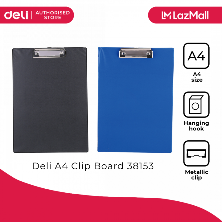 Deli File Organizer- A4 Clip Board 38153 (1pc) [752438153] | Lazada PH
