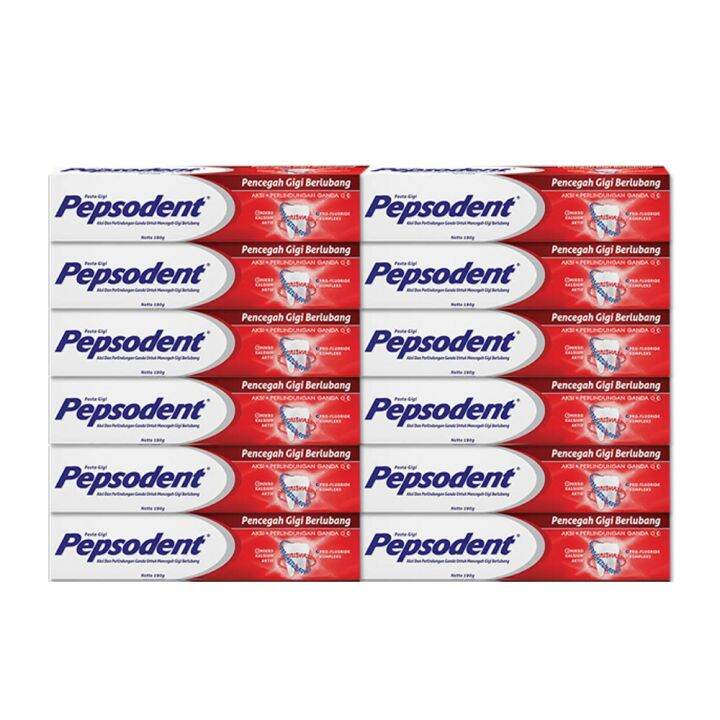 1 LUSIN Pasta Gigi Odol Pepsodent 75 gr - Pencegah Gigi Berlubang ...