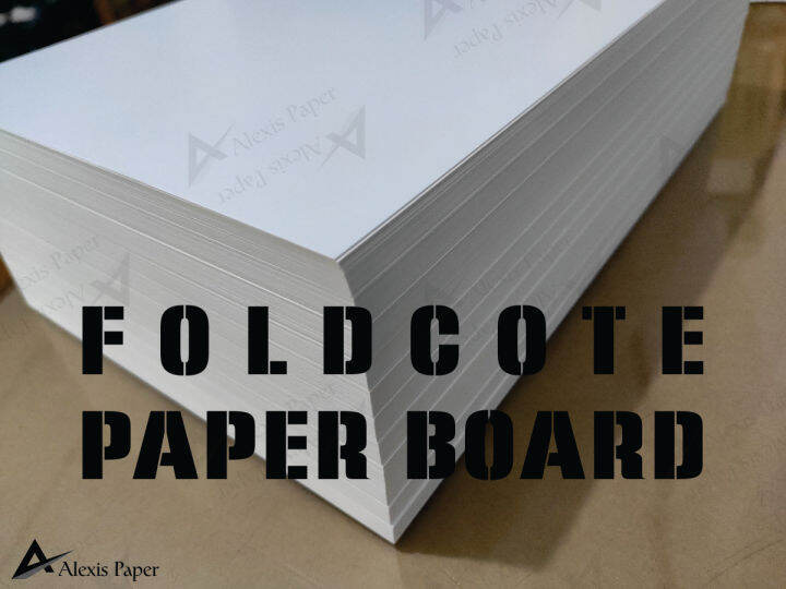 Foldcote Paper Board 200-330gsm 25 sheets per pack | Lazada PH