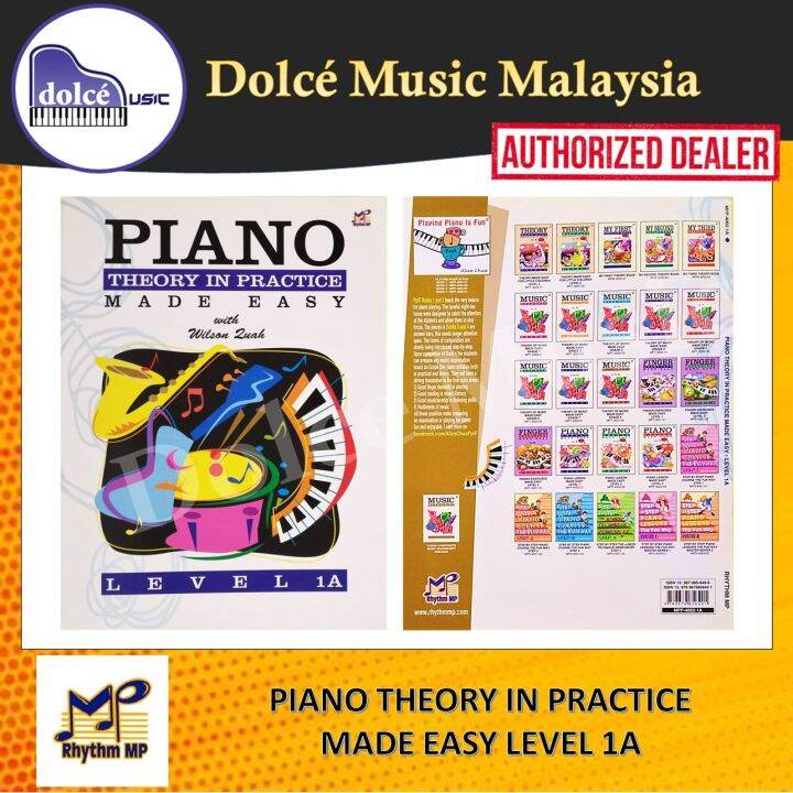 Rhythm MP - Piano Theory In Practice Made Easy Level 1A | Lazada