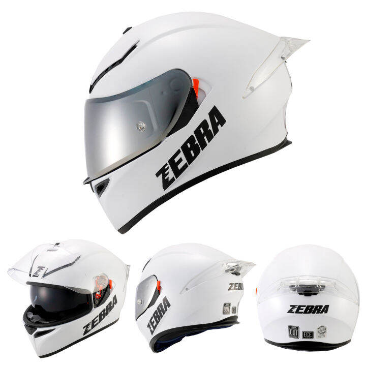 Zebra YM-611 Venom Helmet motorcycle full face Motorcycle Helmet Dual ...