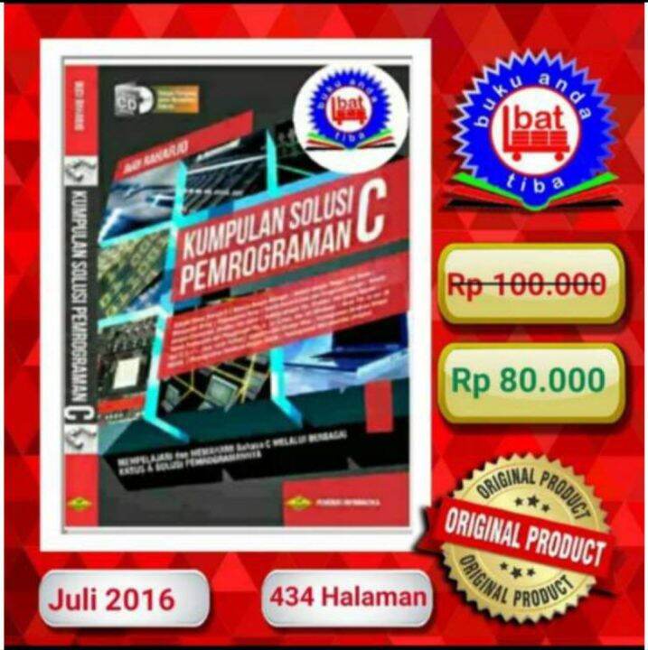 KUMPULAN SOLUSI PEMROGRAMAN C + CD - BUDI RAHARJO | Lazada Indonesia