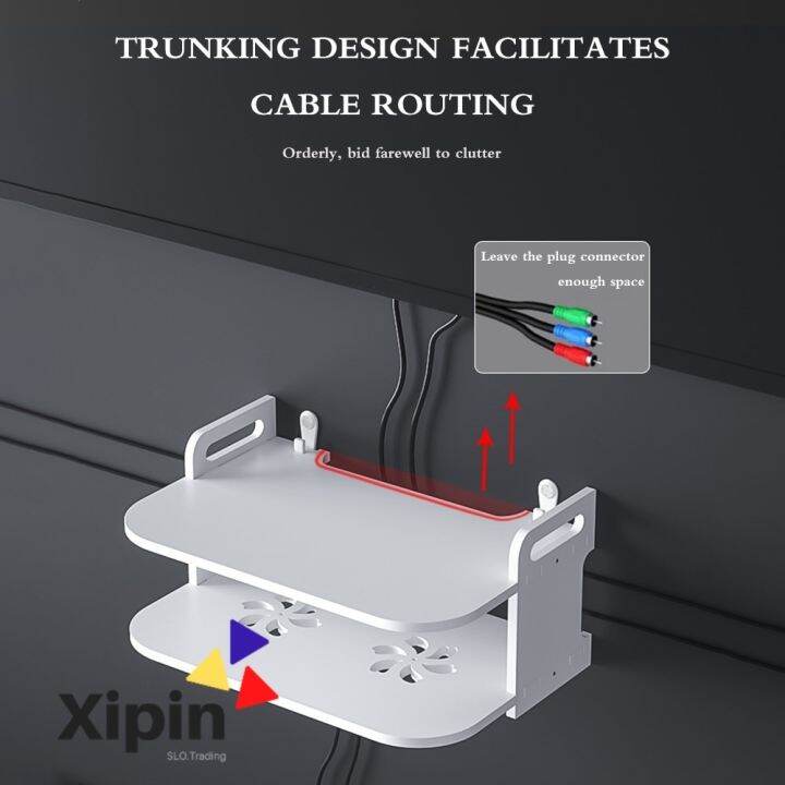 Wall Mounting Metal Wireless Wifi Router Boxes/TV Set-Top Box/DVD ...