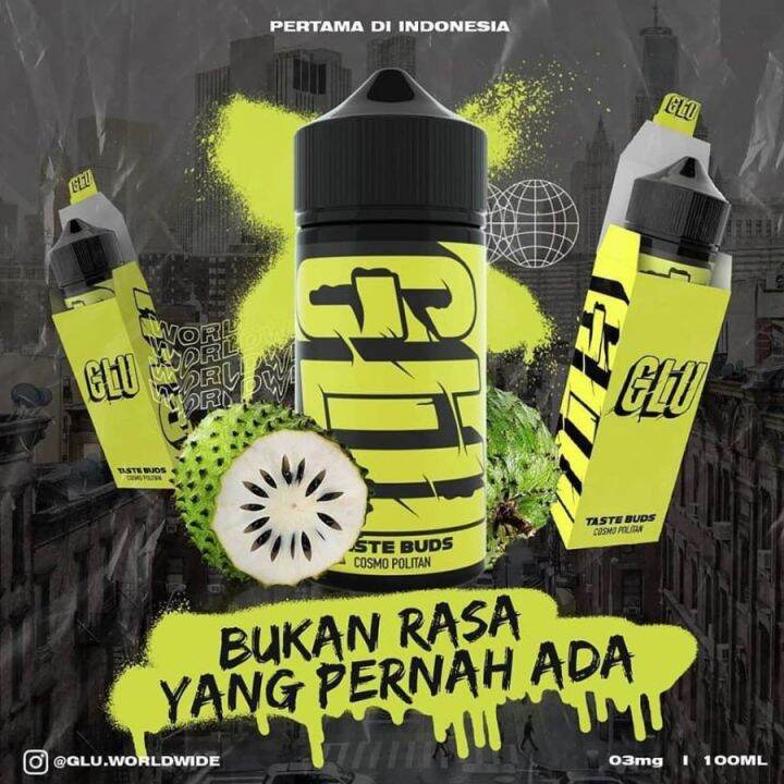 Liquid Vapor Vape - GLU Taste Buds 100ml By FVS x Fathiba | Lazada ...