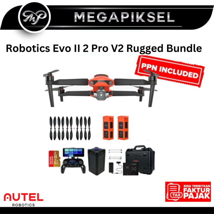 Robotics Evo II 2 Pro V2 Rugged Bundle Autelindo Megarobotic Non DJI ...