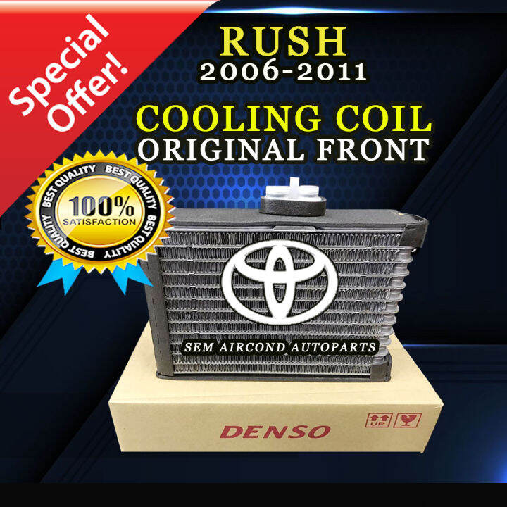 TOYOTA RUSH OLD MODEL 2006- 2011 YEAR ORIGINAL DENSO FRONT COOLING COIL ...