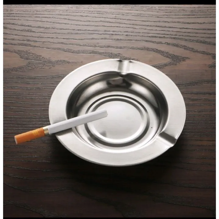 ASBAK ROKOK BAHAN STAINLESS STELL ANTI PENYOK| AKSESORIS DAN ...