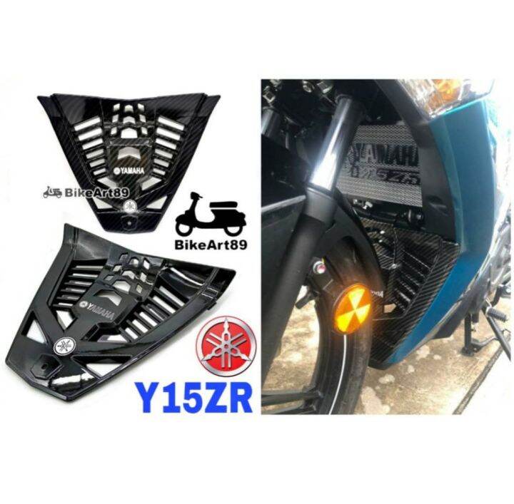 Yamaha Y15ZR Engine Cover Carbon V1 V2 Exciter 150 Black Protector Sampan Cover Belly Pan Ysuku ...