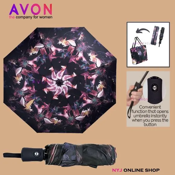 Avon Avery Fully Automatic Umbrella with Tote Bag Set | Lazada PH