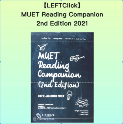 【LEFTClick】MUET Reading Companion 2nd Edition 2021 - CEFR Aligned MUET ...