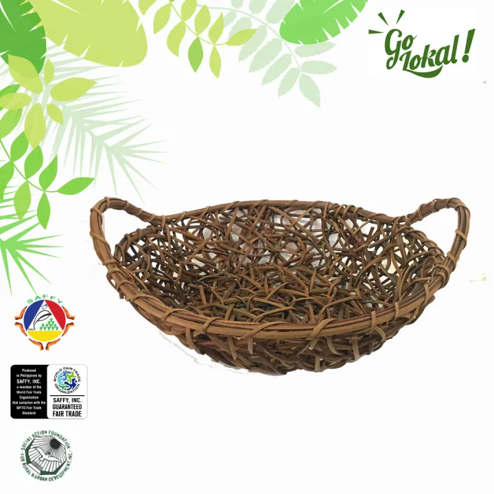Round Tray with Handle (Tilob Vine) | Lazada PH