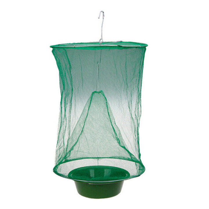 Foldable ecological reusable trapper of insect catcher killer cage ...