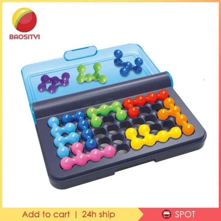 [🆕BAO1-12--] Smart IQ Games Puzzler Pro Chain Buckle Puzzle Logic Board ...