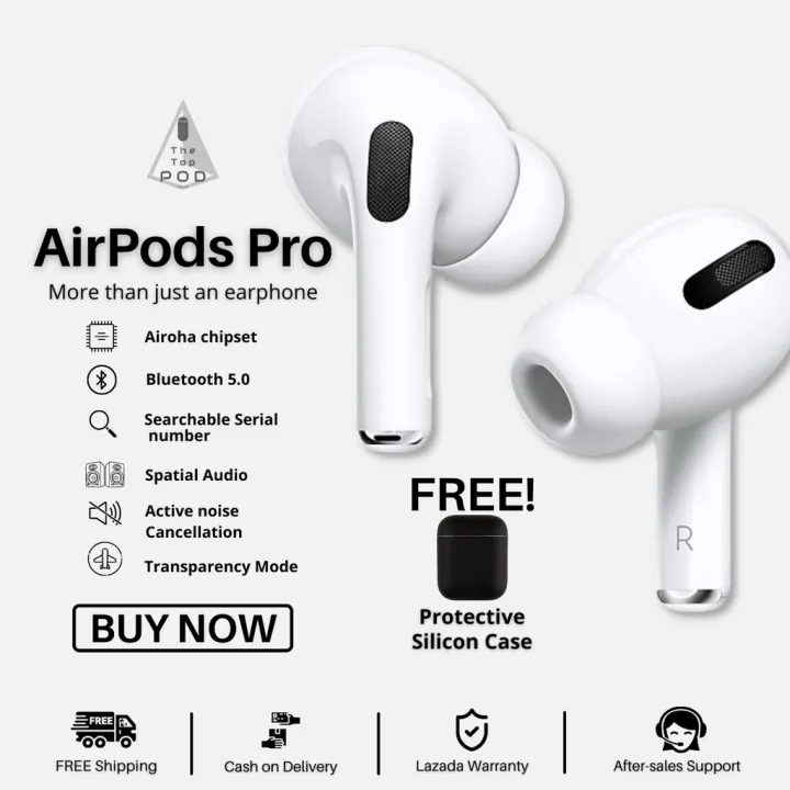 The Top Pod TWS Pods Pro with Wireless Charging Case (Airoha 1562a ...