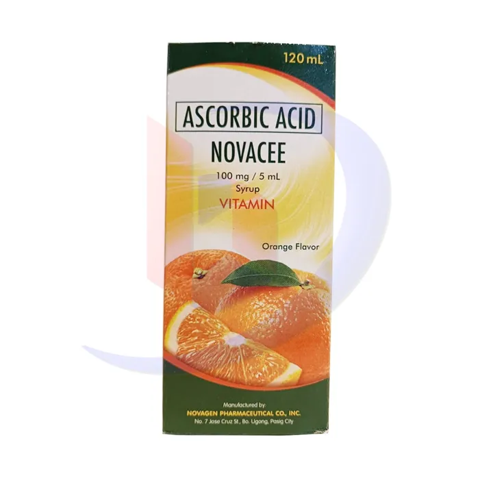 Ascorbic Acid (Novacee) 100mg / 5ml Syrup 120ml | Lazada PH