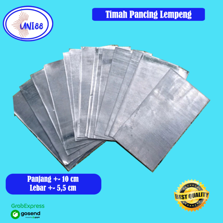 Timah Lempeng Daun Pemberat Pelapung Pancingan Peralatan Kebutuhan ...