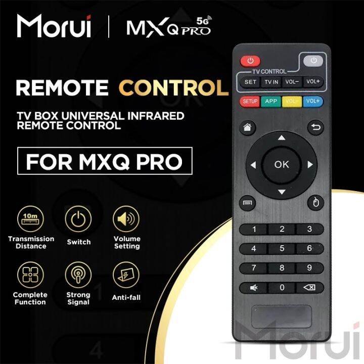 MORUI Universal Replacement Remote Control for MXQ PRO 4K Android Ultra ...