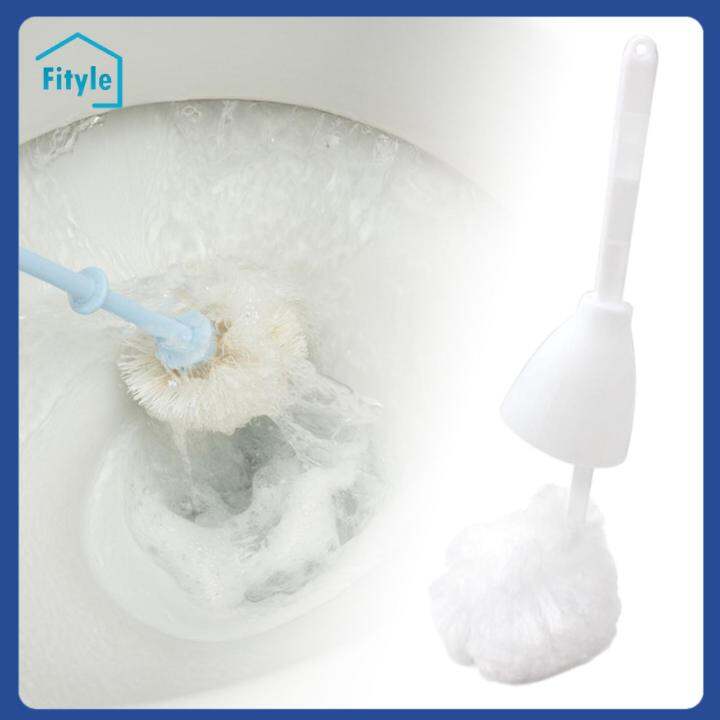 Fityle Toilet Bowl Mop Toilet Bowl Brush Swab Toilet Mop for Bathroom ...