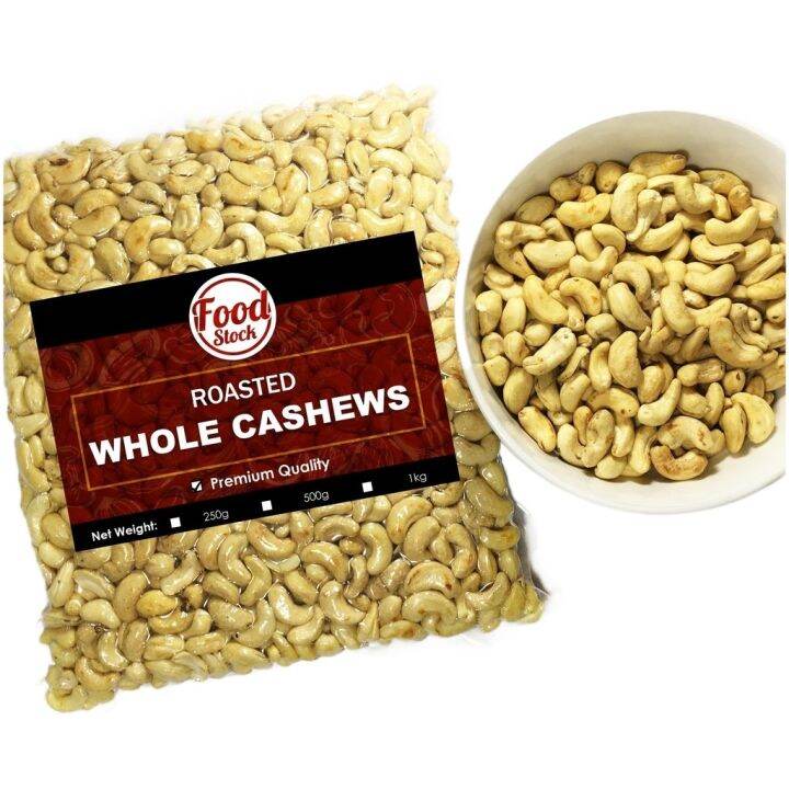 Roasted Unsalted Whole Cashews (250g 500g 1kg) Fruits Nuts | Lazada PH