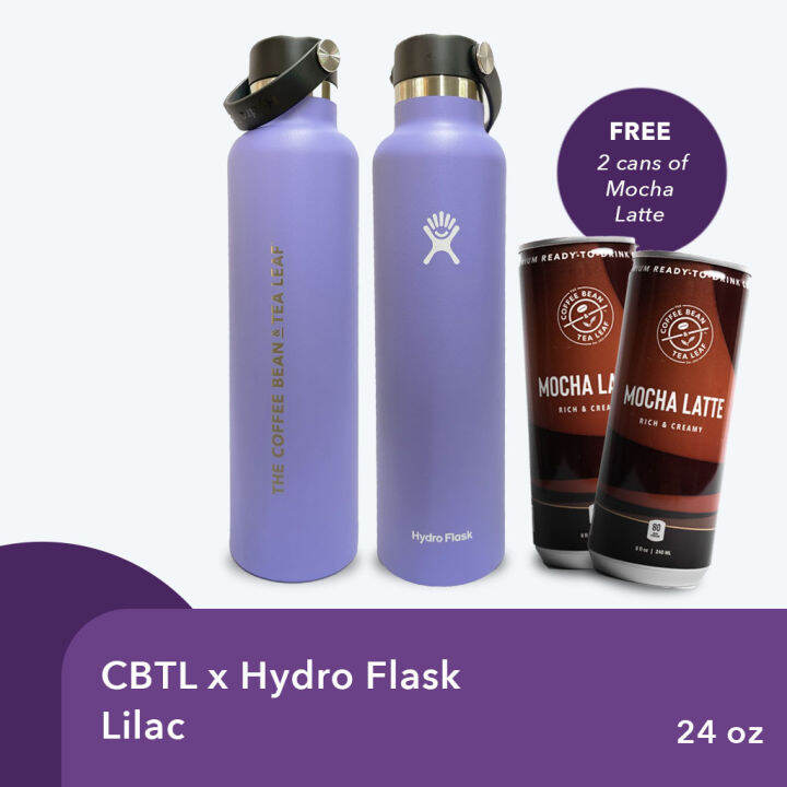 The Coffee Bean & Tea Leaf CBTL x Hydro Flask - Lilac Tumbler 24oz ...