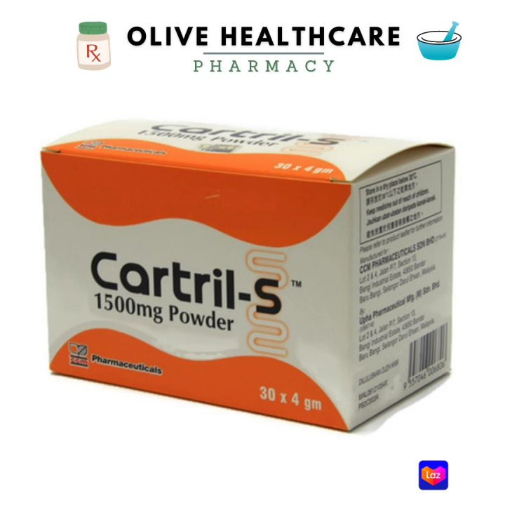 Cartril S Cartril-S 1500mg Powder 30 Sachets [EXP 02/2024] | Lazada
