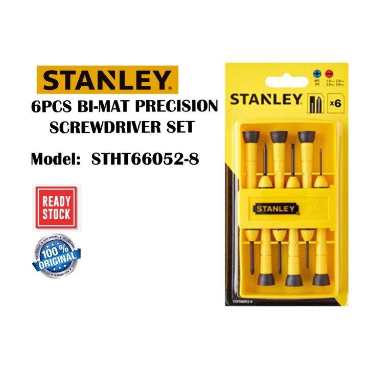 Stanley Original 66-052 Precision Screwdriver Set | Lazada