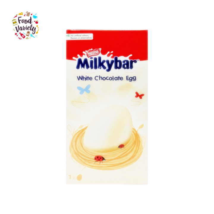 Milkybar White Chocolate Egg 65g มิลกี้บาร์ ไวท์ ช็อกโกแลตไข่ 65 กรัม ...