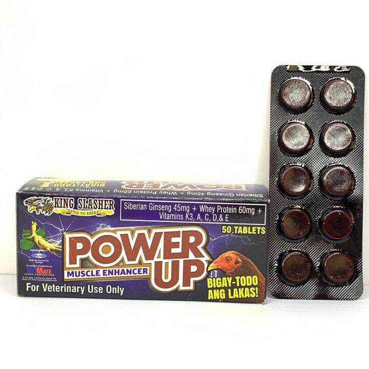 [SOUTH VET] 10 tablets Kingslasher Power Up Ginseng Power Muscle ...
