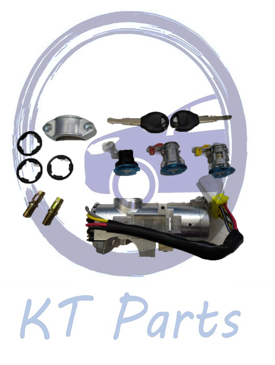 NISSAN FRONTIER D22 2004 DOOR KEY IGNITION LOCK SET / KEY LOCK FULL SET ...