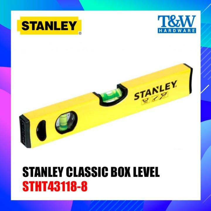 STANLEY STHT43118-8 Classic Box Level 2 Vials 30cm/12in (Yellow) | Lazada