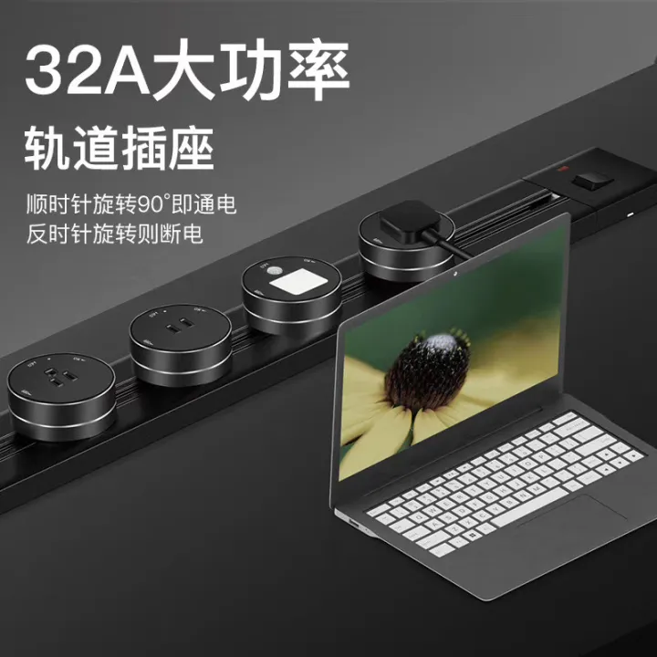 FLKL 400/600/1000mm 13 Amp Socket 3 Pin Extension Plug Movable Power ...