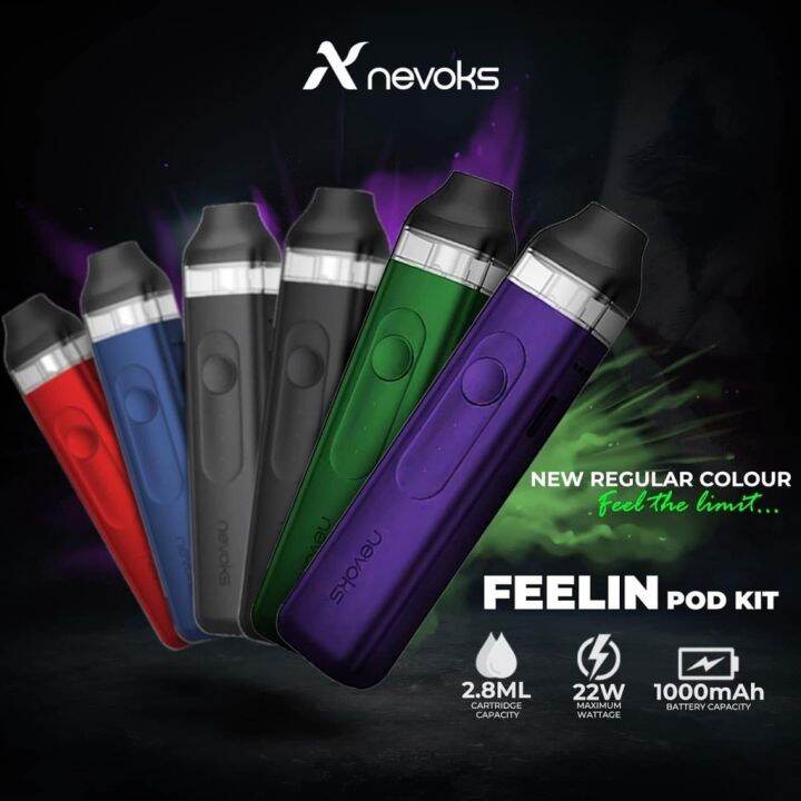 Nevoks Feelin Vape Pod Kit legit Vaping Starter 1000 mAh | Lazada PH