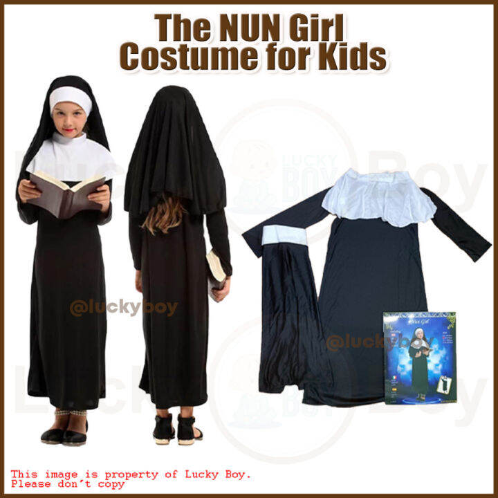 The NUN Girl Costume for Kids | Lazada PH