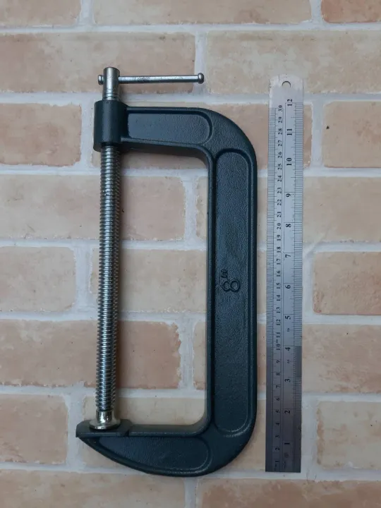 ปากกาจับชิ้นงาน ตัวซี ซีแคลมป์ 8 นิ้ว C Clamp Okura | Lazada.co.th