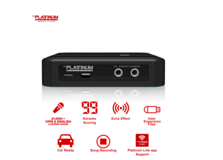 Platinum Videoke KS-100 Mini SD | Lazada PH