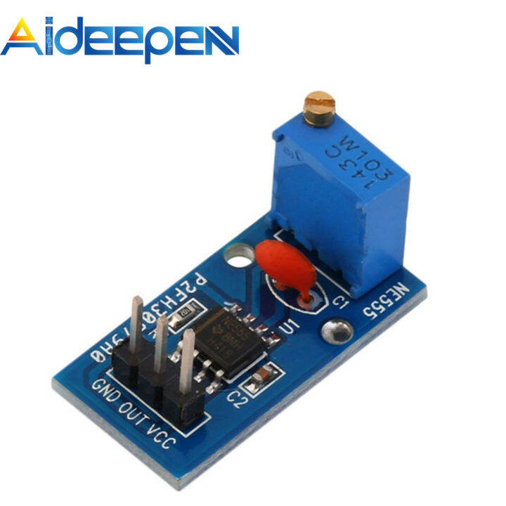 Aideepen Official NE555 Adjustable Frequency Pulse Generator Module For ...