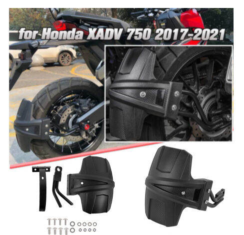 Allotmark XADV750 Rear Tire Cover Hugger Mudguard Mud Splash Guard Rear ...