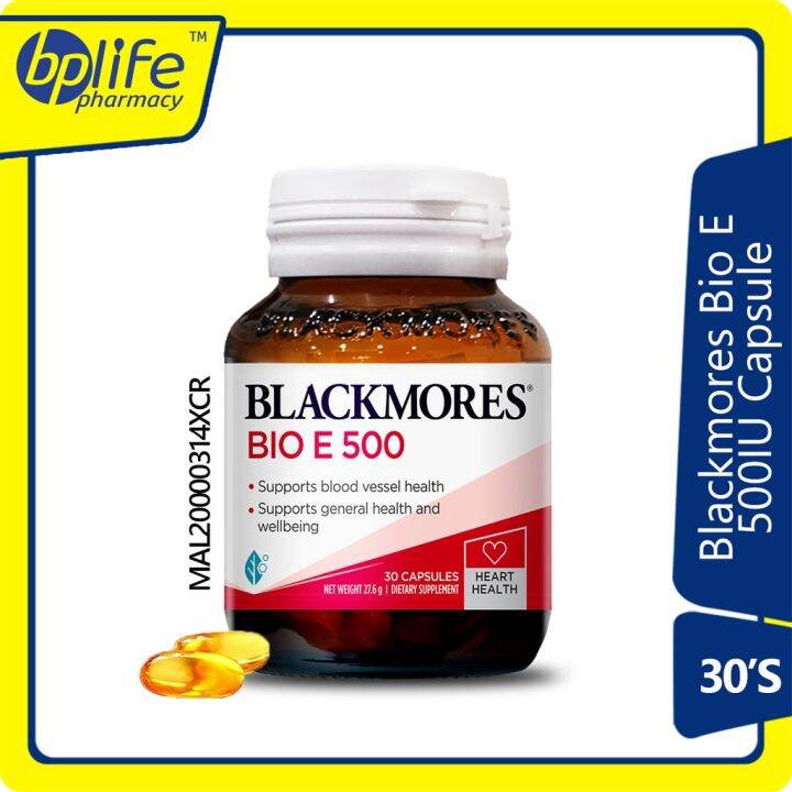 Blackmores Bio E 500IU Capsule 30s | Lazada