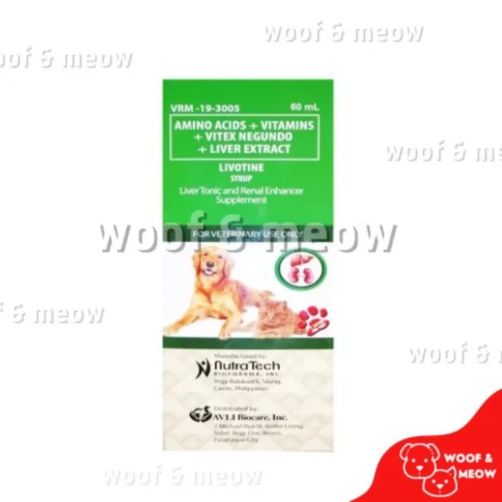 Arenaria LIVOTINE SYRUP 60mL (Liver Tonic and Renal Enhancer Supplement ...