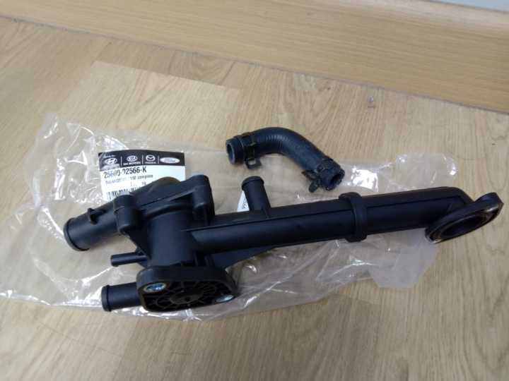 THERMOSTAT HOUSING COMPLETE SET (CHINA) [25600-02501 / 02566 ] HYUNDAI ...