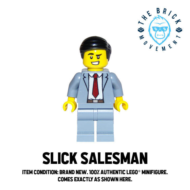 LEGO® CITY Slick Salesman Minifigure | Lazada PH