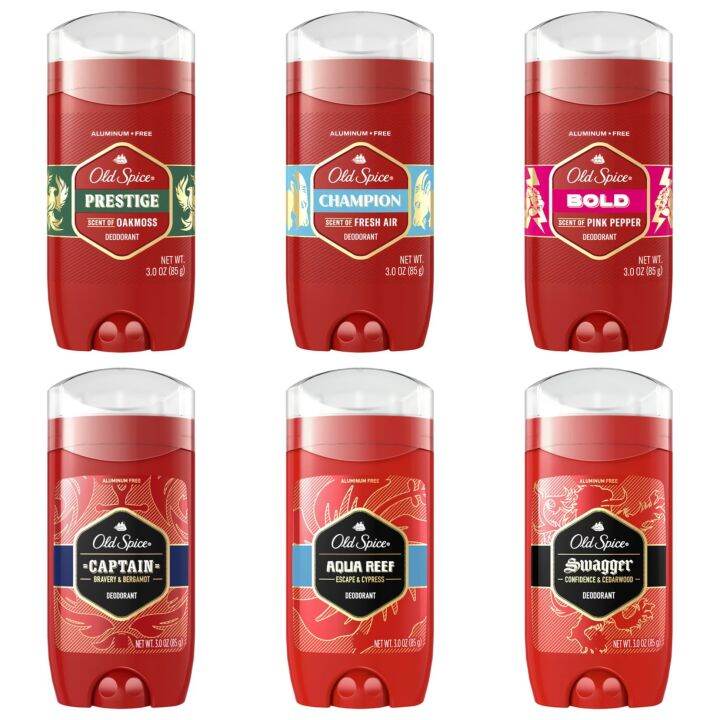 Old Spice Red Collection Deodorant for Men, 3.0 oz (85g) | Lazada.co.th