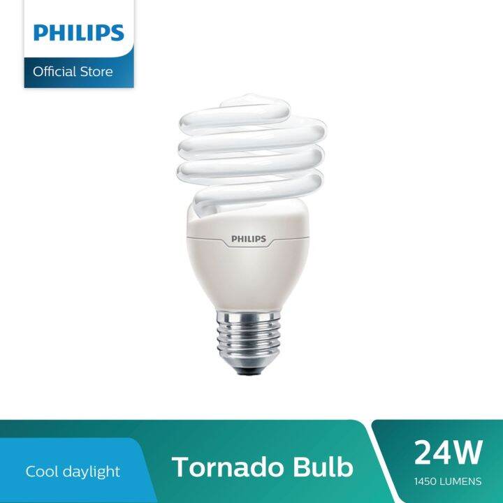 Philips Tornado Bulb 24W - Cool Daylight | Lazada PH