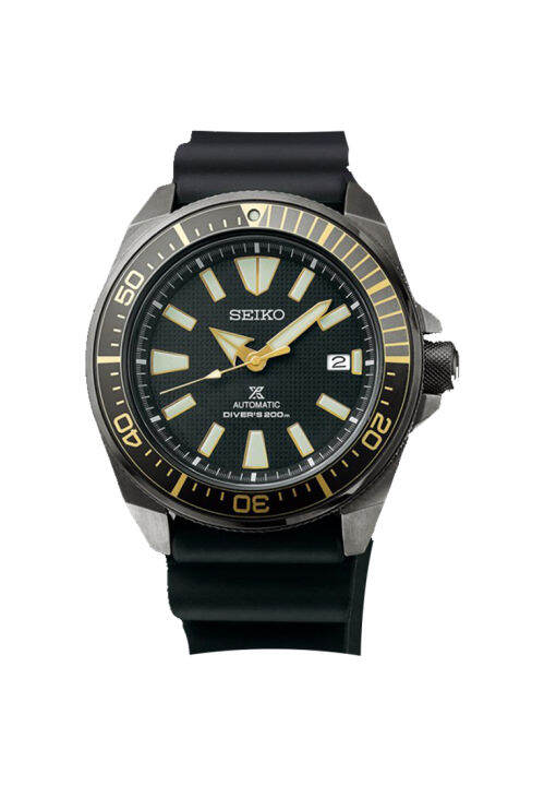Jam Tangan Pria Seiko Prospex Samurai Original Garansi Resmi SRPB55K1 Strap Rubber Black ...