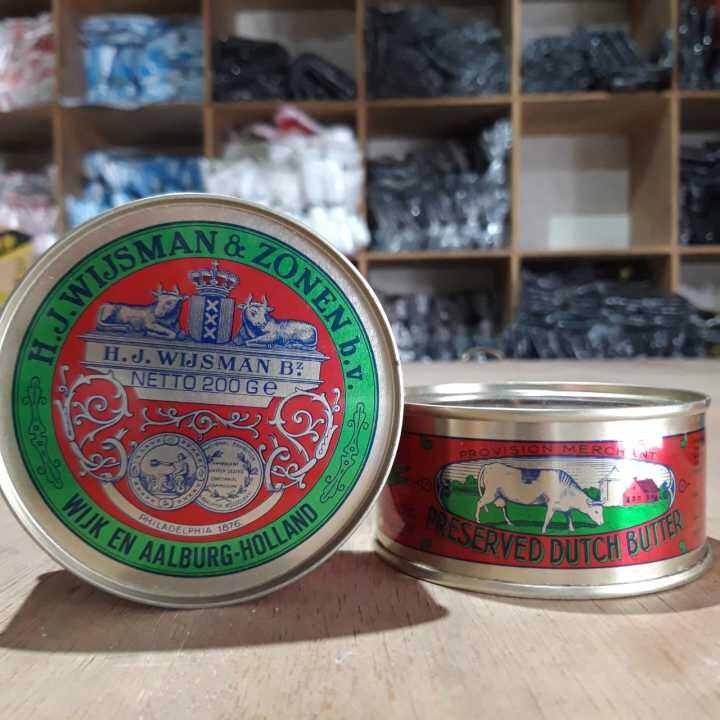 Wijsman Butter Kemasan Kaleng 200gr | Lazada Indonesia
