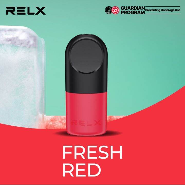 RELX Pod Pro Fresh Red for Infinity and Essential Device | Lazada PH